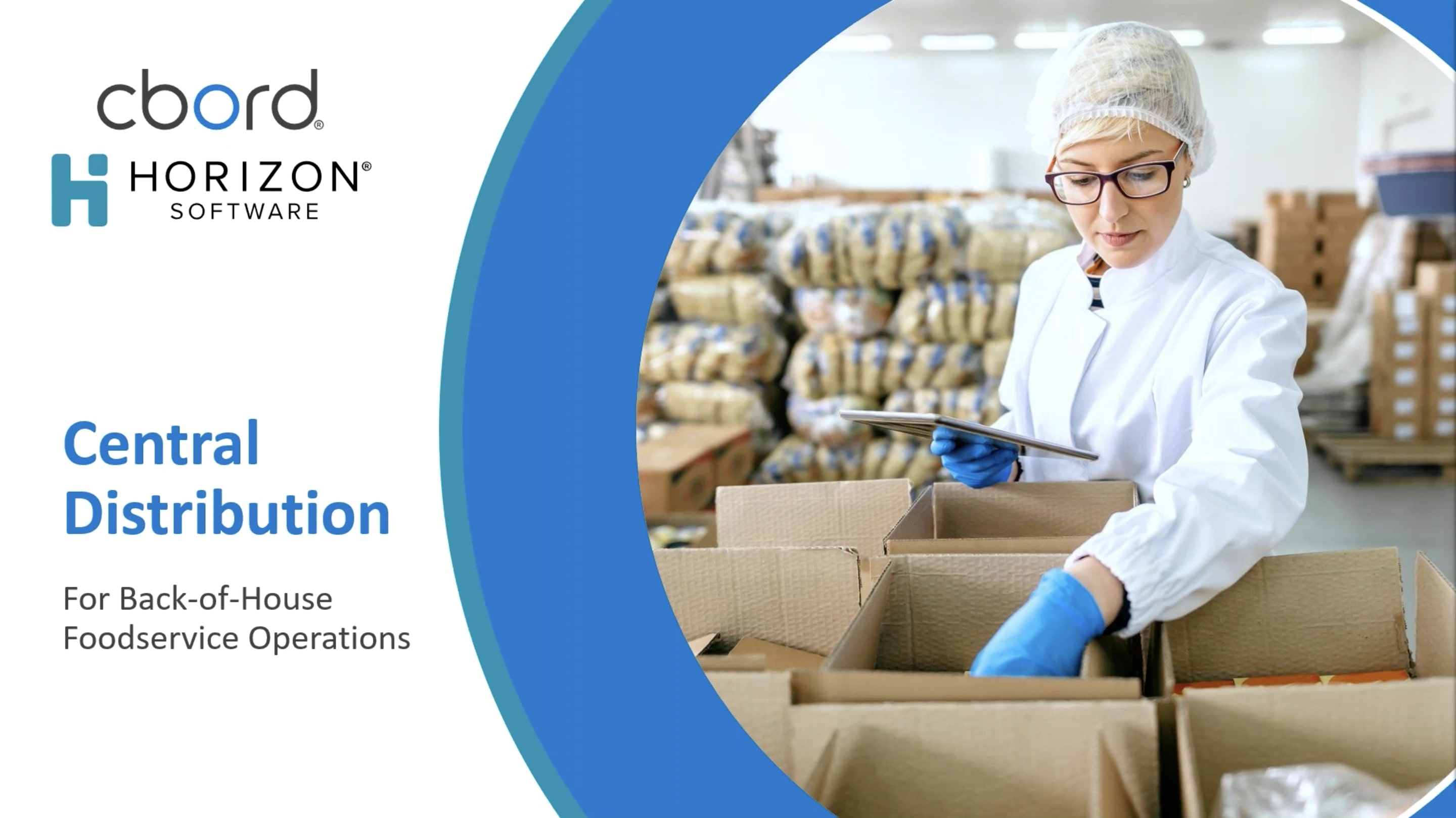 Central Distribution for Back-of-House Foodservice Operations | CBORD